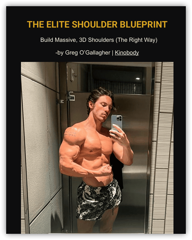 [Elite Shoulders] Welcome! Your Blueprint for Massive Delts is Inside