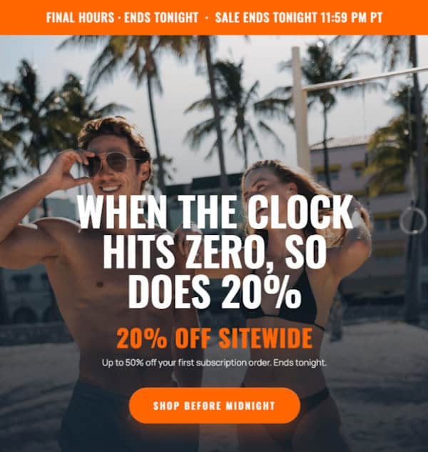 Memorial Day Sale Ends Tonight
